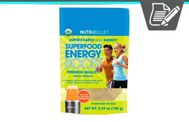 NutriBullet Review - Energy Boosting Oganic GMO Free SuperFood Blends?