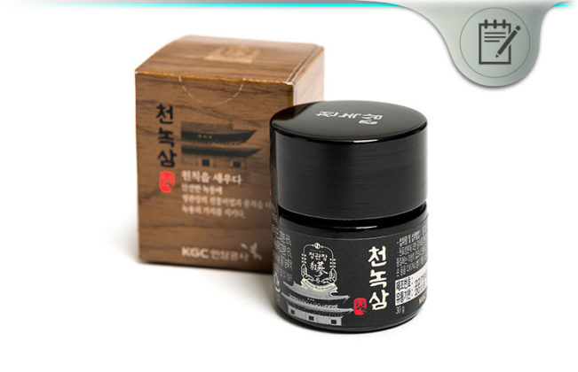 Cheon Nok Sam Review - Korean Red Ginseng & Deer Antler Velvet Extracts?