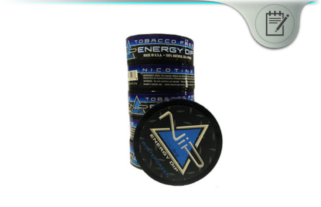 Nip Energy Dip Review - No Tobacco or Nicotine B-Vitamins & Caffeine Dip?